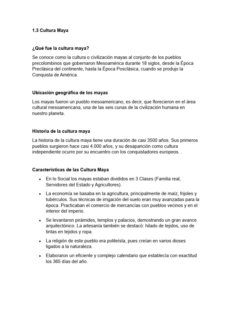 Mayas y Aztecas | PDF | Civilización maya | Mesoamérica