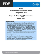 Effective Communication Skills Training Outline | PDF