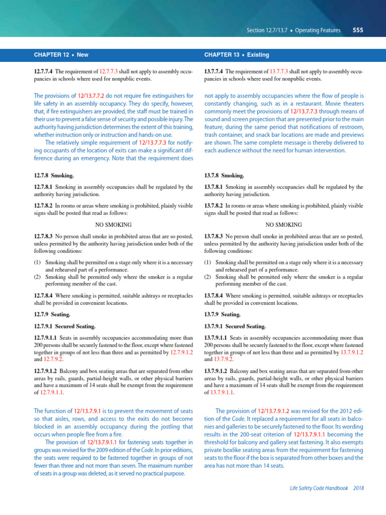 NFPA 101 Handbook 2018 586 | PDF | Justice | Crime & Violence