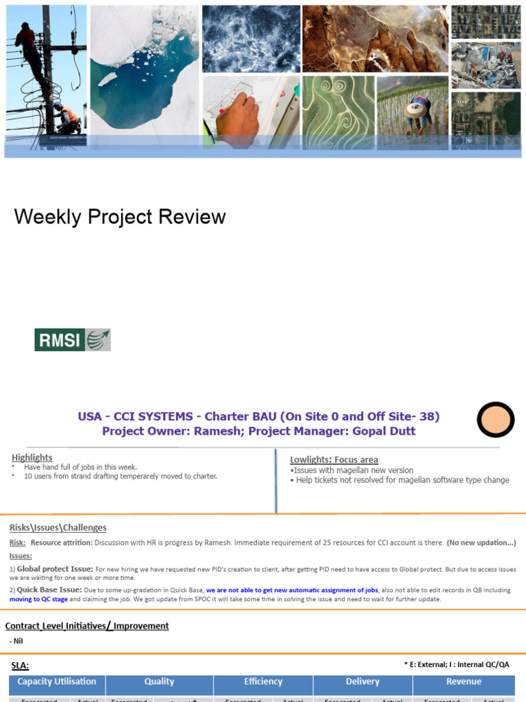 Weekly Dashboard-Telecom 01102022 | PDF | Economies | Computing