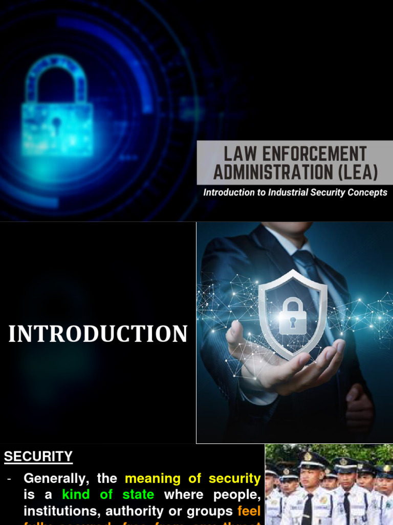 New LEA 3 (ISC) Lecture | PDF | Physical Security | Classified Information