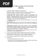 Botany Practicals Guide 2025 | PDF | Plant Reproduction | Botany