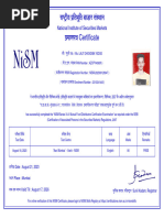 NISM Certificate | PDF