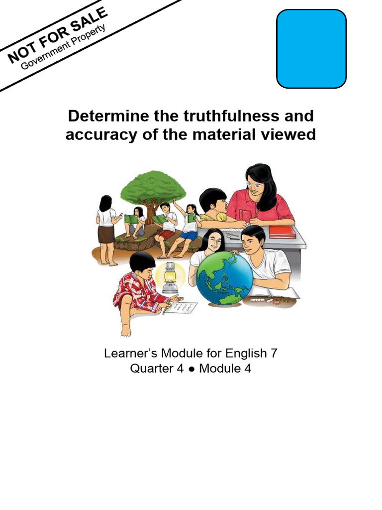 Engl7 Q4 W4 Determining-Accuracy Villanueva Bgo Reviewed-1 | PDF | Information | News