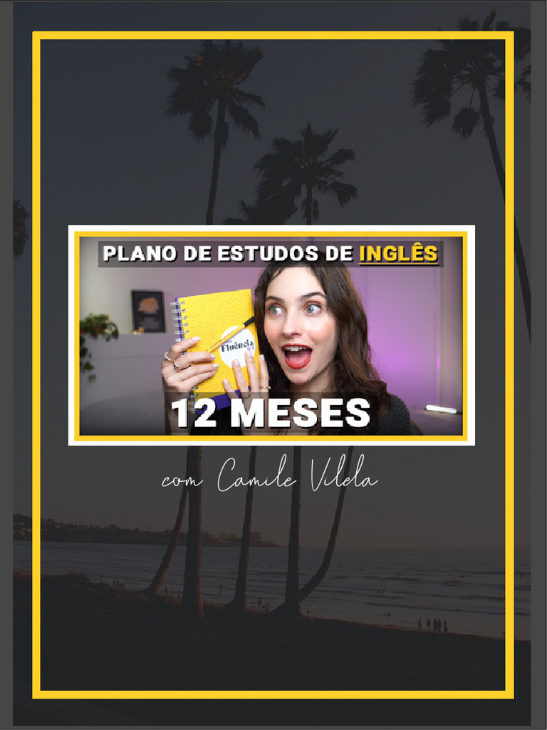 Plano de Estudos de Inglês para 12 Meses Material de Apoio Camile | Download grátis PDF | Língua ...