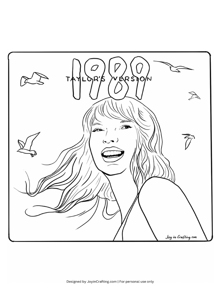 PDF Taylor's Version Coloring Page | PDF