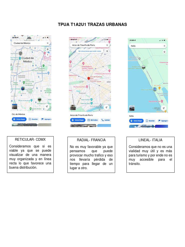 Tpua T1a2u1 Trazas Urbanas | PDF