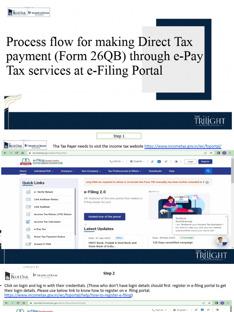 Process of 26QB | Download Free PDF | Sales | Taxes
