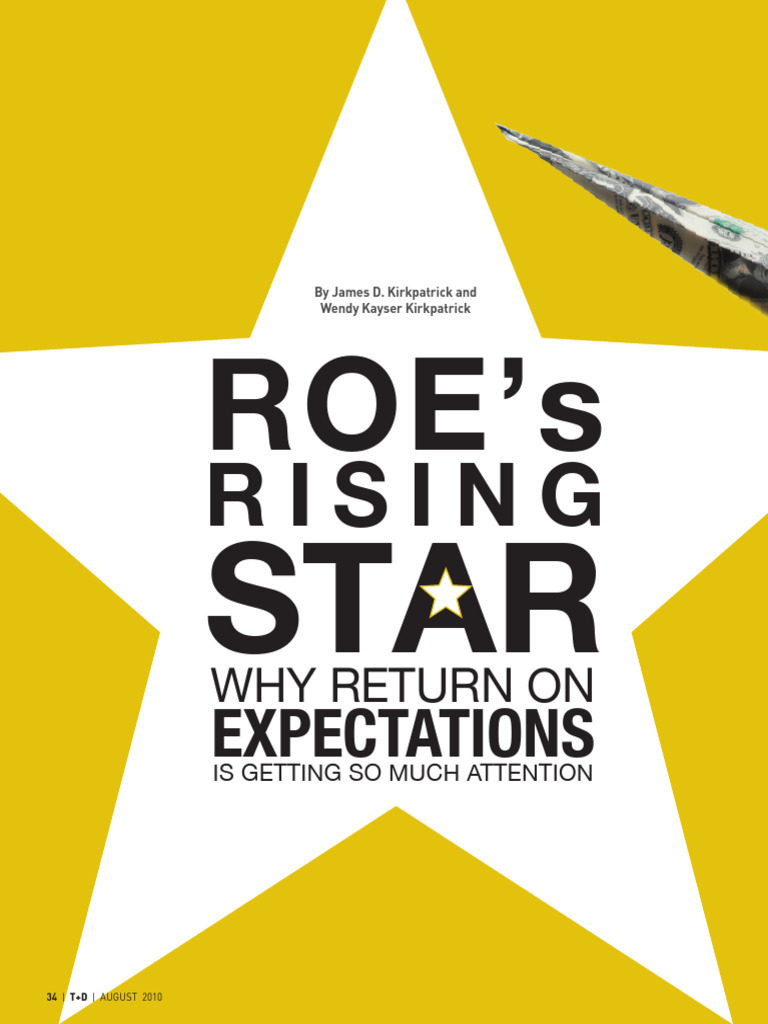 ROEs Rising Star Why Return On Expectations Is Getting So Much ...