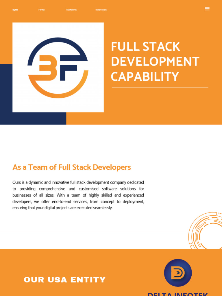 BFT - Full Stack Development Capability | PDF | Business | Technology ...