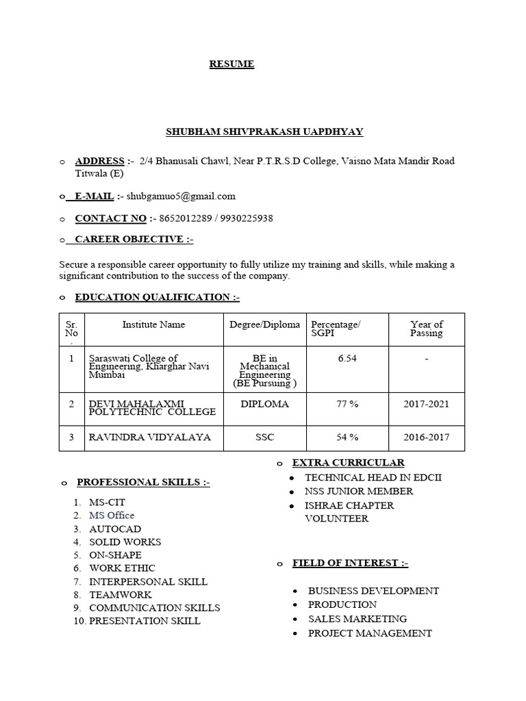 Shubham Upadhyay Updated Resume | PDF | Sales Shubham Upadhyay Updated Resume | PDF | Sales