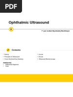 B-Scan Ocular Ultrasound Overview | PDF | Medical Ultrasound | Human Eye