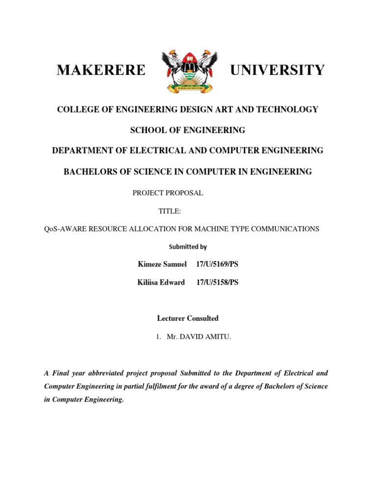 QoS - Aware Resource Allocation For MTC | PDF | Quality Of Service | Computer Network