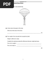 Science Iprimary Edexcel Past Paper June 2021 | PDF | Breathing | Oxygen