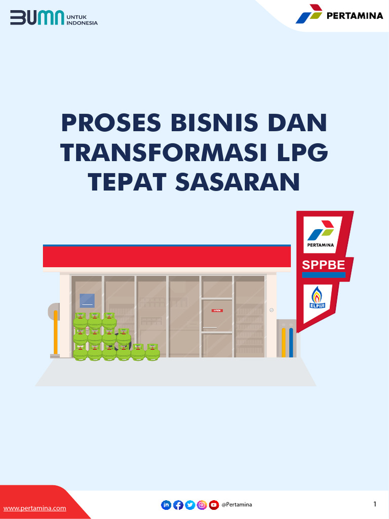 Proses Bisnis - Transformasi LPG Tepat Sasaran | PDF