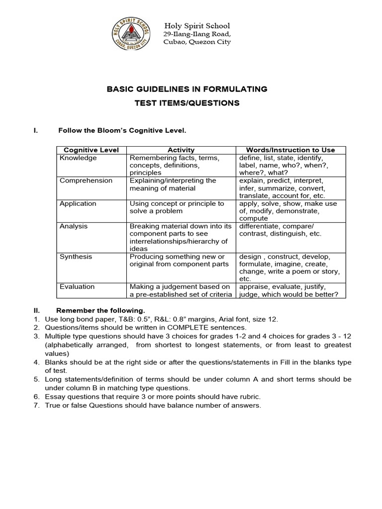 Test Construction | PDF | Truth | Cognitive Science