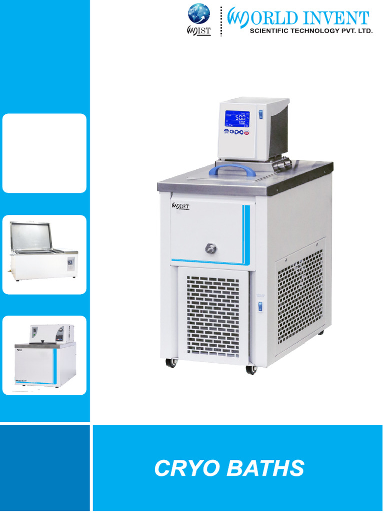 Cryo Bath Low - 80 | PDF | Programmable Logic Controller | Mains Electricity