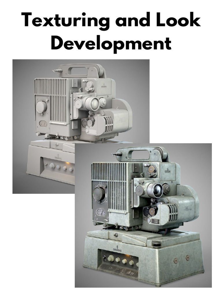 Texturing and Look Development - 20231127 - 134200 - 0000 | PDF | Texture Mapping | 3 D Computer ...