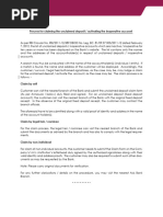 Dual Name and Sign Declaration Form | PDF | Banks | Financial Services