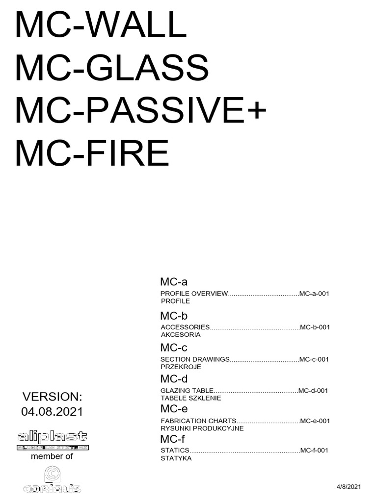 Mc-Wall 04.08.2021 | PDF
