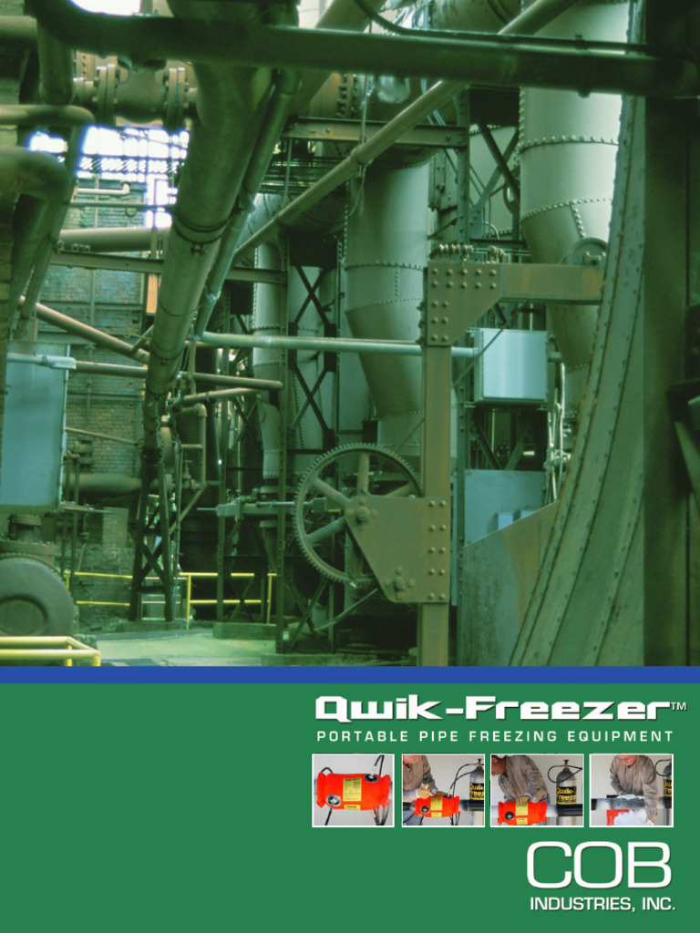 Pipe Qwik-Freezer-Brochure | PDF | Pipe (Fluid Conveyance) | Carbon Dioxide