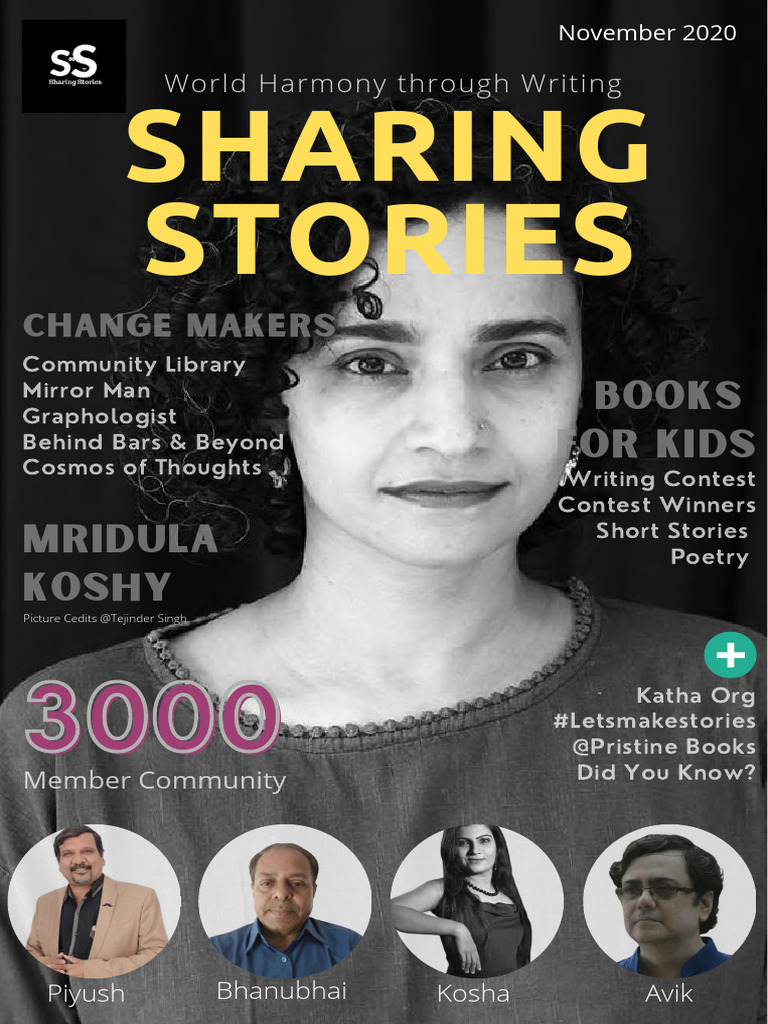 Sharing Stories November Min | Download Free PDF | Rabindranath Tagore ...