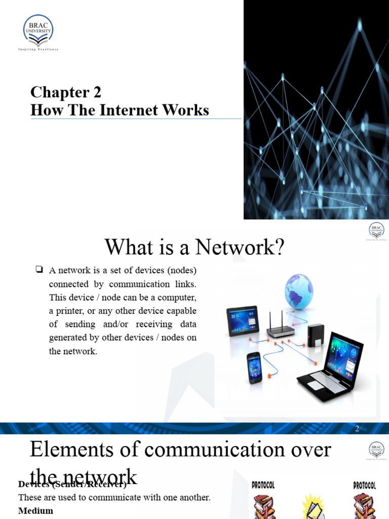 CSE101 Chapter 2 How The Internet Works | PDF | Computer Network | Wi Fi