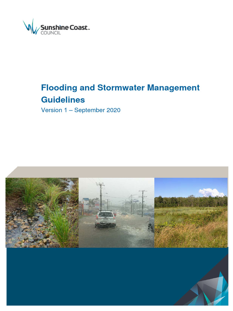 SCC Flooding and Stormwater Management Guidelines Final v1 Signed | PDF