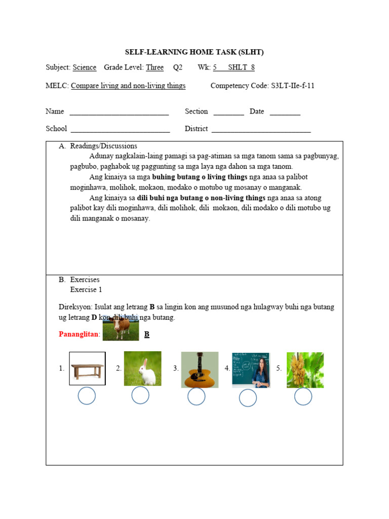 SCIENCE 3-Q2-Wk 5 SHLT 8 (Not Reviewed) | PDF