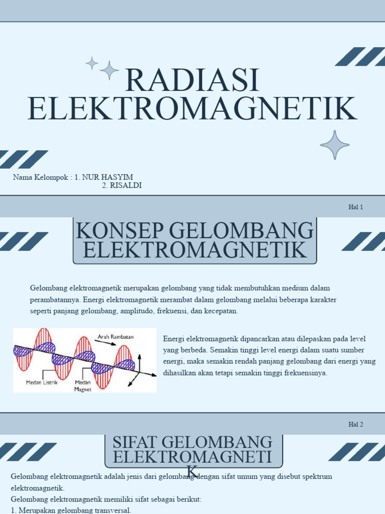 Fisika (Radiasi Elektromagnetik) | PDF | Metode & Bahan Ajar | Sains & Matematika