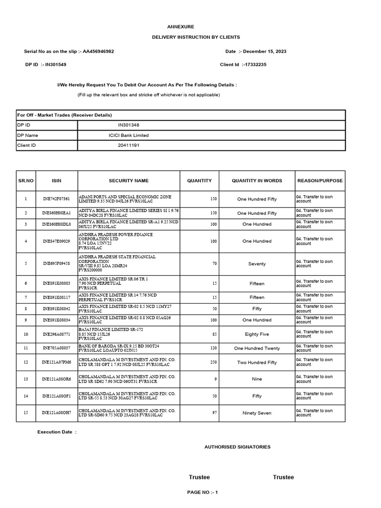 HDFC Format A | Download Free PDF | Banks | Financial Services