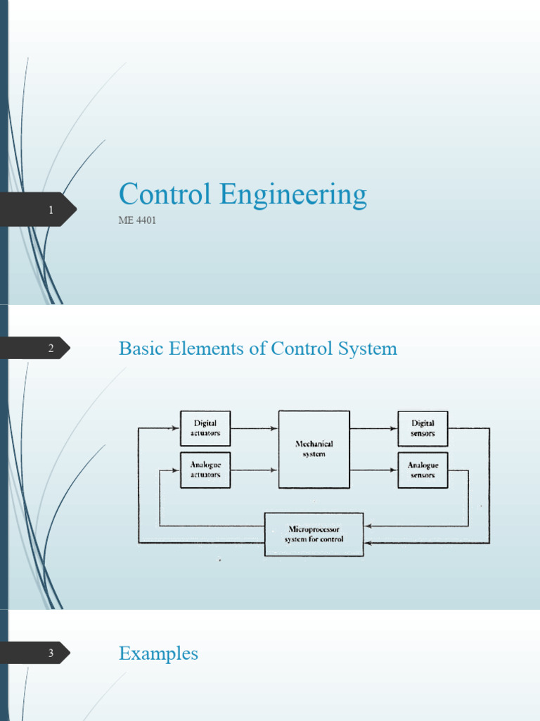 02 Basic Control Systems | PDF | Feedback | Servomechanism