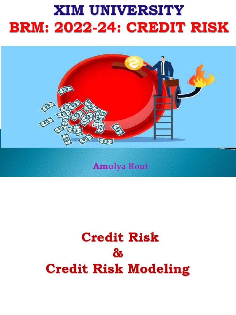 Credit Risk Modeling and Analysis Techniques | PDF | Financial Risk ...