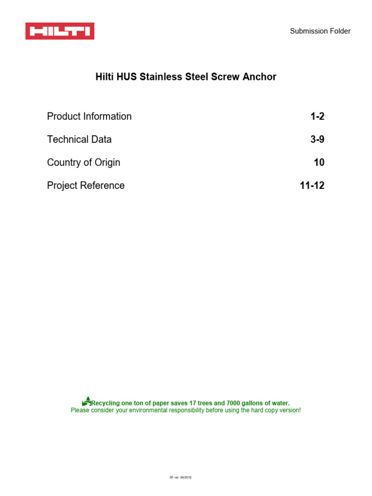 Submittal-ASSET-DOC-LOC-7332650 (HUS) | PDF | Brick | Strength Of Materials