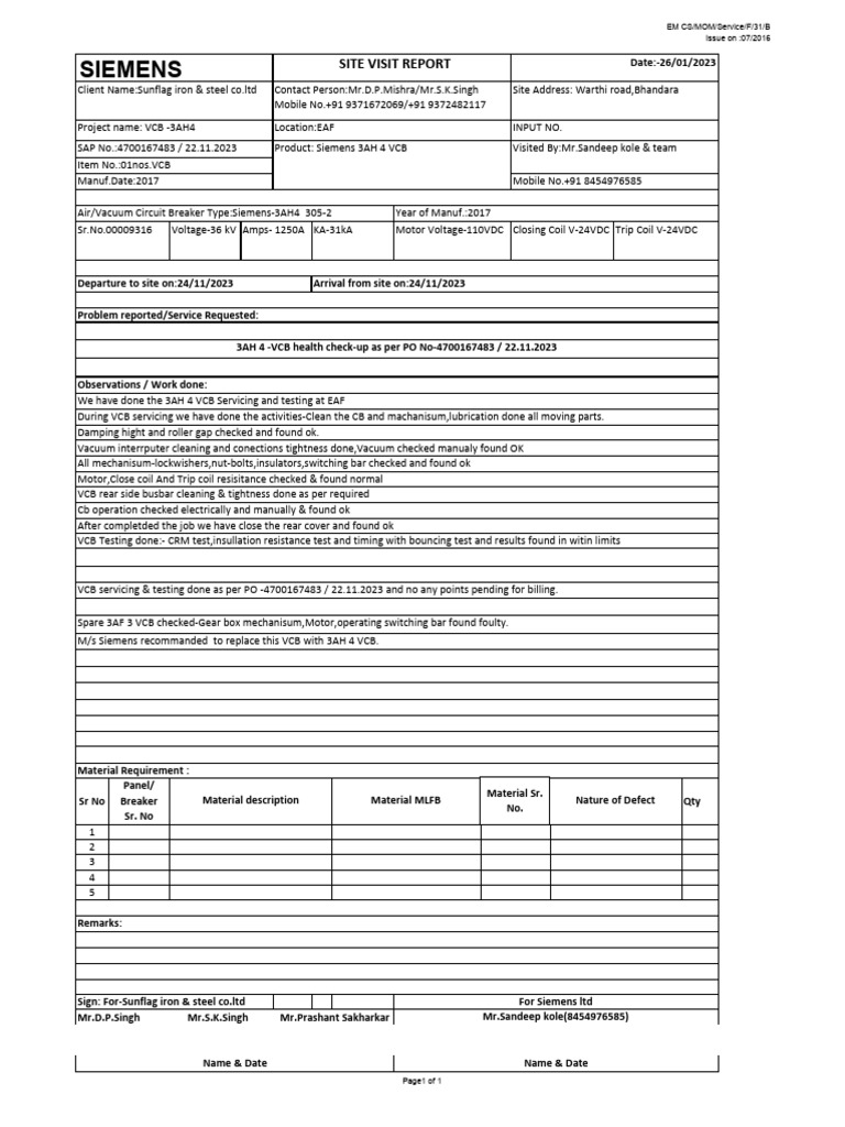 Sunflag Steel-MOM | PDF