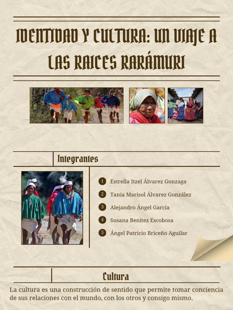 Identidad y Cultura, Un Viaje A Las Raices Raramuri | PDF