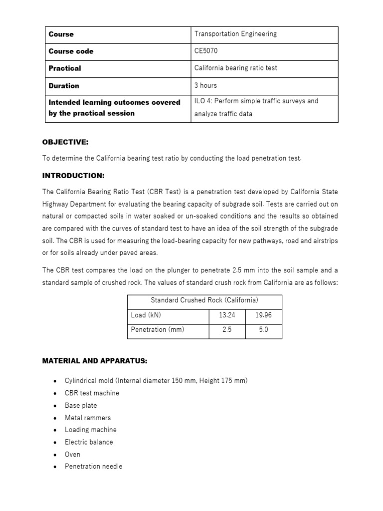 Ans CBR | PDF | Geotechnical Engineering | Density