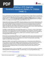 Denver II Test Form | PDF