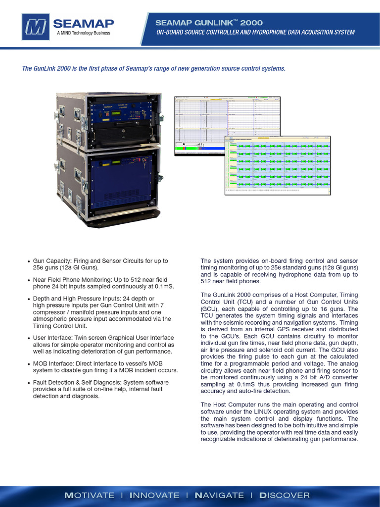 MIND_Seamap_GunLink_2000 | PDF | Telephone | Electronic Circuits