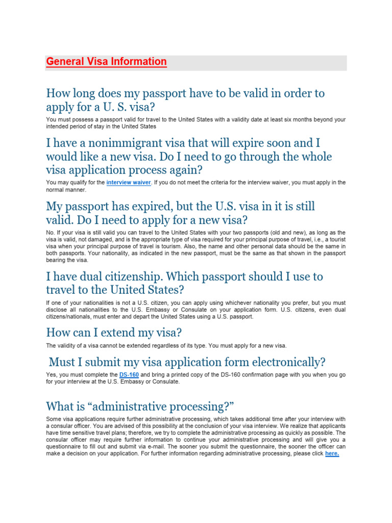 FAQ - US Student Visa by US Embassy-Dhaka | PDF | Travel Visa ...