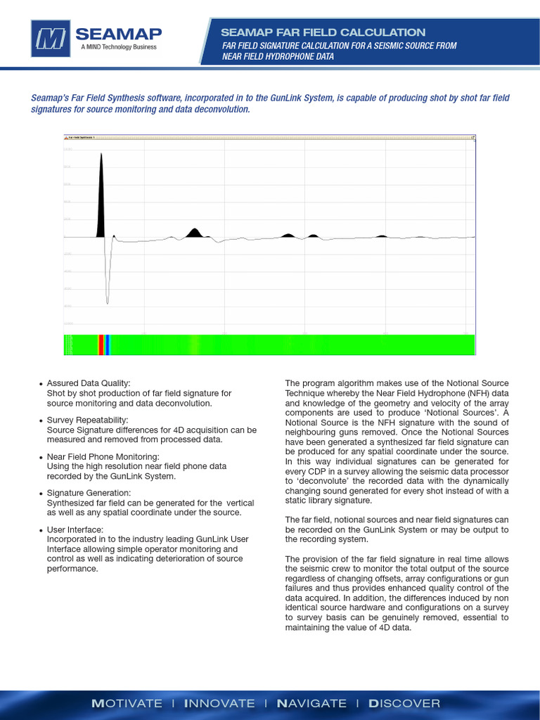 MIND Seamap Far Field Calculation | PDF | Reflection Seismology | Computing