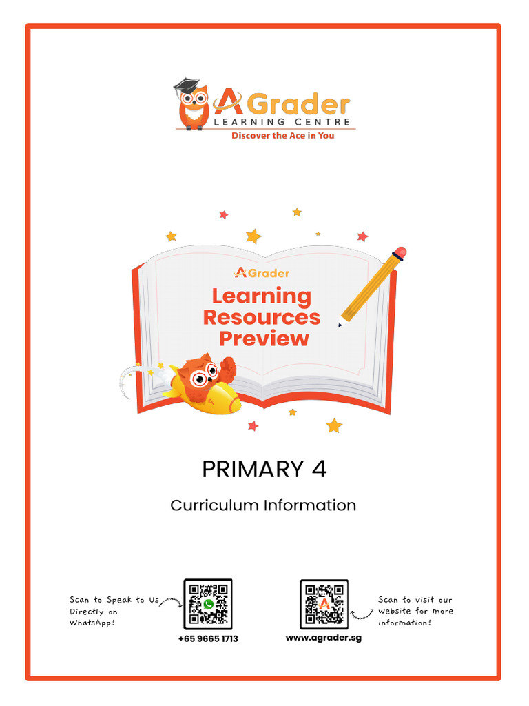 P4 AGrader Learning Resources Preview | PDF