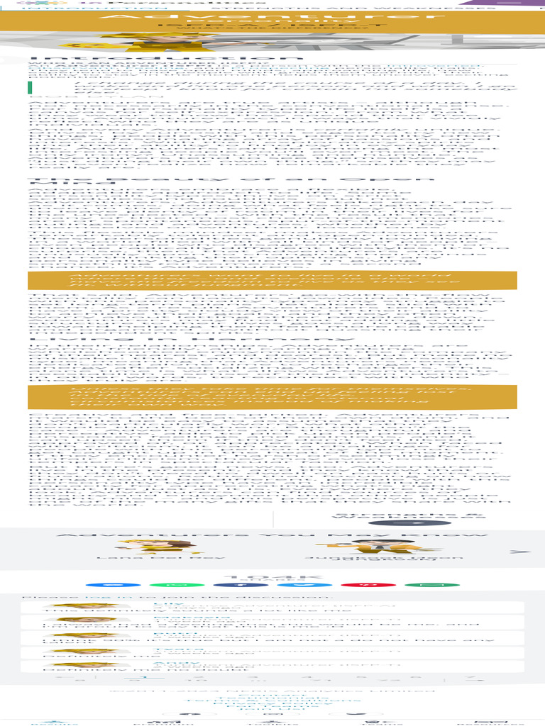 Introduction Adventurer (ISFP) Personality 16personalities | PDF ...
