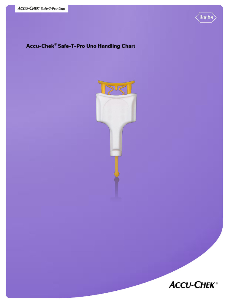 Accu-Chek Safe-T-Pro Uno Handling Chart | PDF