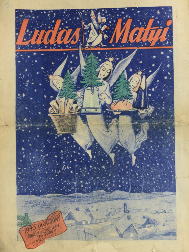 Ludas Matyi 1945.december Ünnepi Kettős Szám | PDF