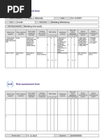 Iosh Risk Assessment Project v20 | PDF