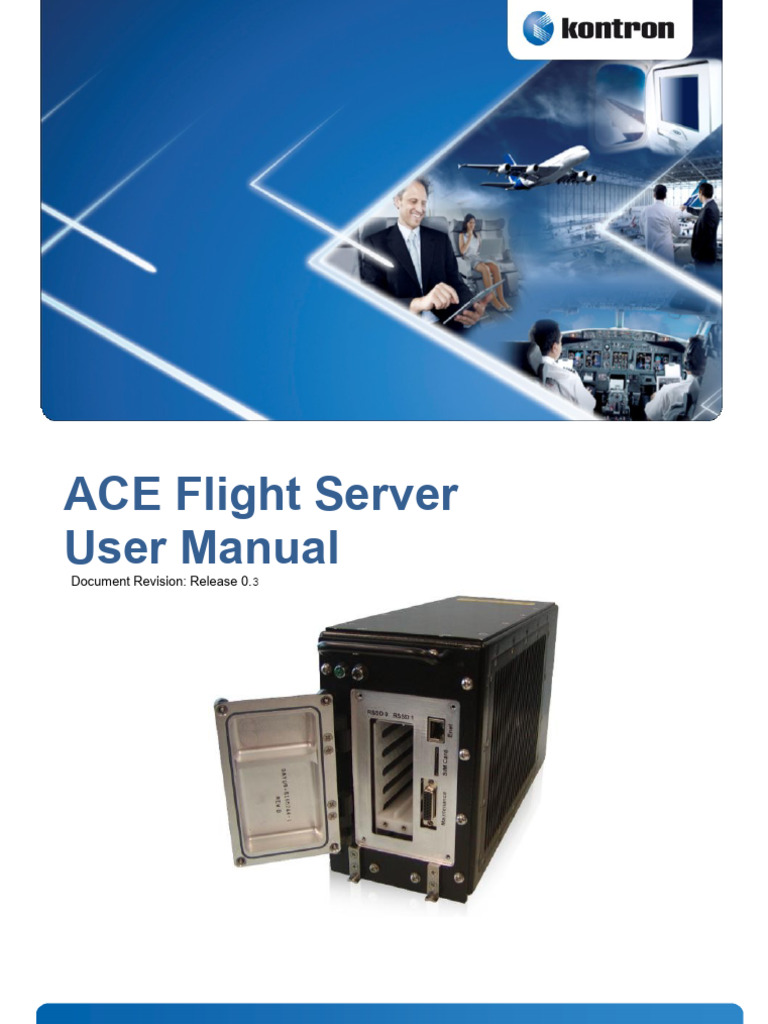 1 - 73002002-UM (ACE Flight User Manaul) | PDF | Power Supply | Port ...