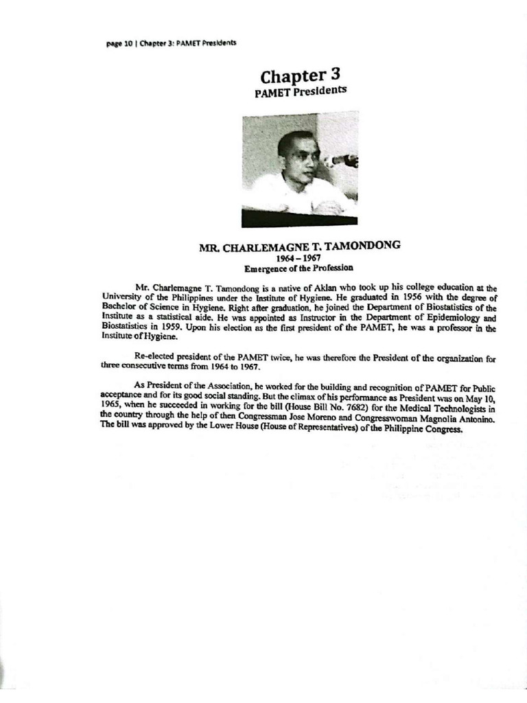 Philippine MedTech Law Chapter 3 | PDF