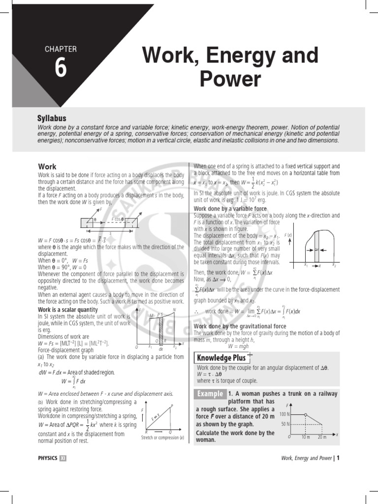 Physics | PDF | Force | Kinetic Energy