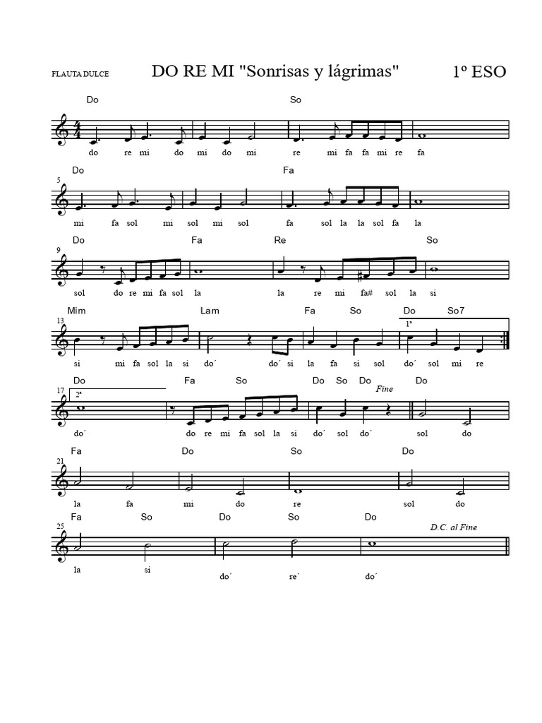 Do Re Mi | PDF